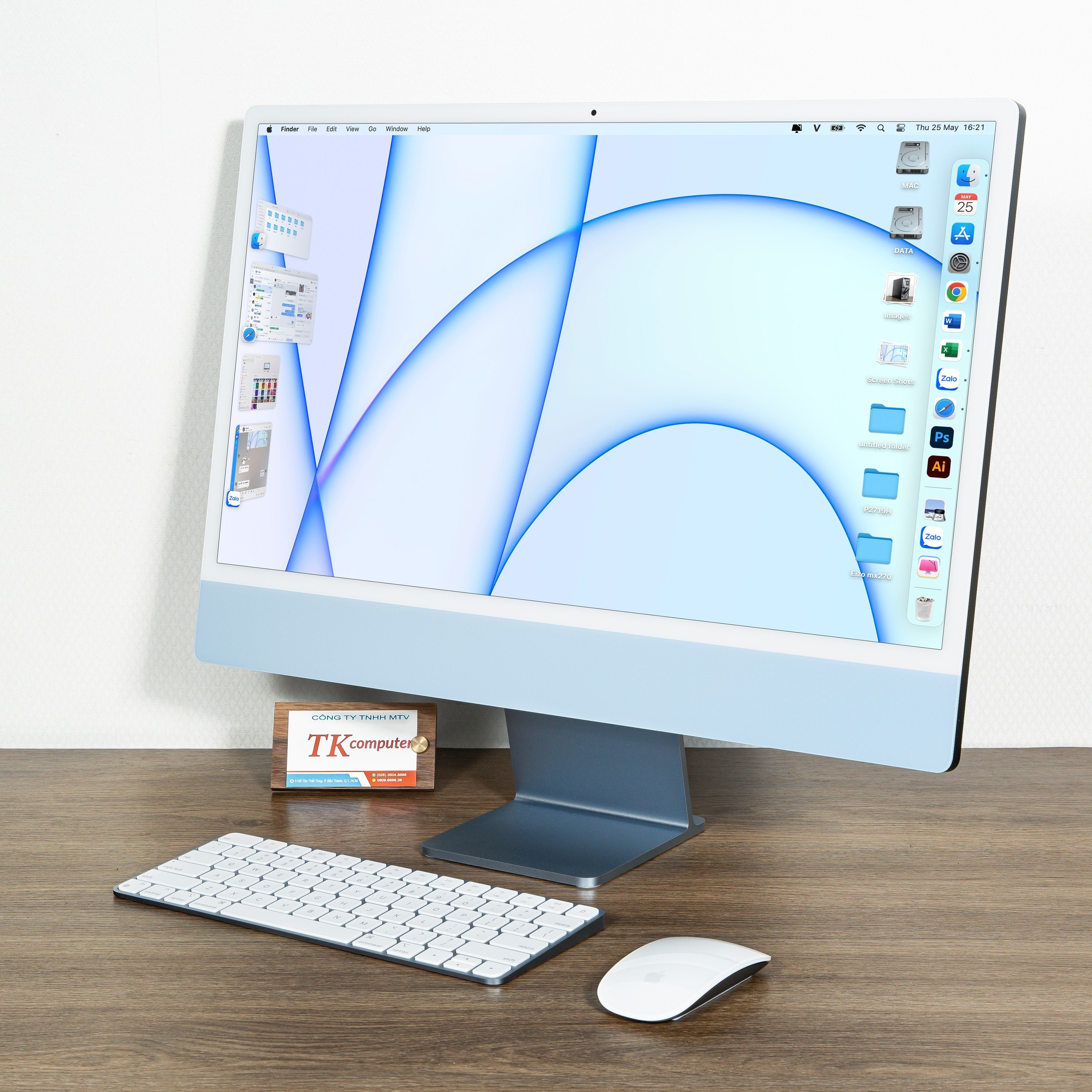 IMAC M1 2021 24 inch 4K - Blue